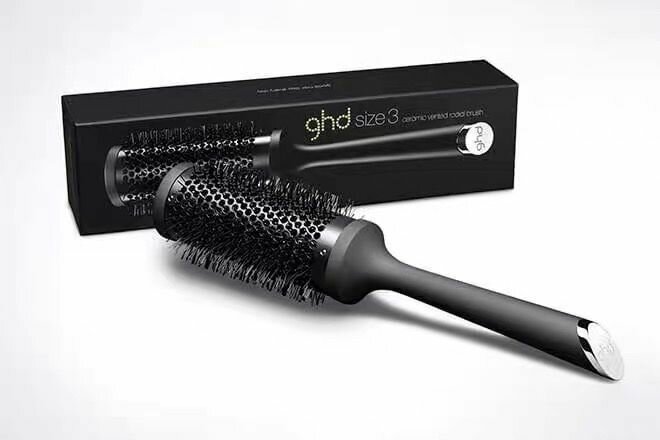 Ghd расческа из натуральной щетины, инструмент для завивки волос