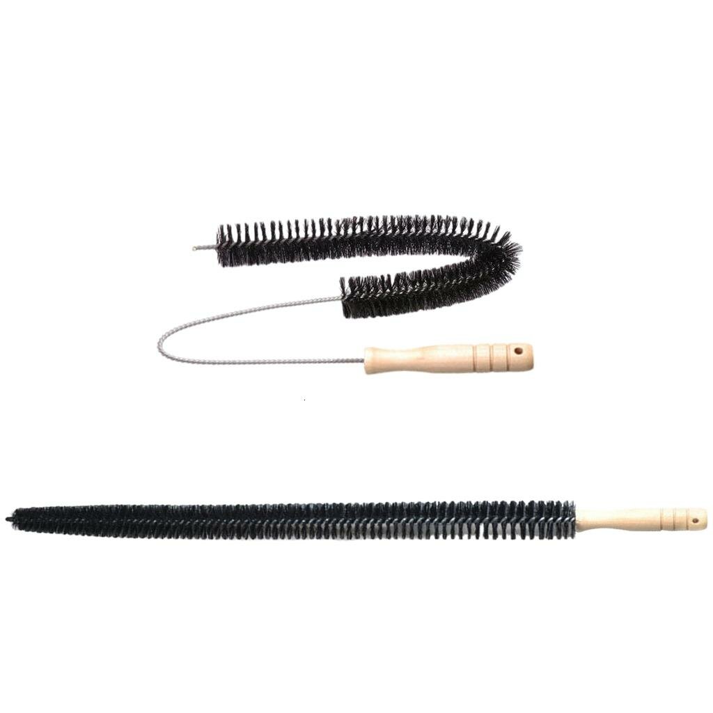 Щётка для чистки вентиляционных каналов сушилки, установленный