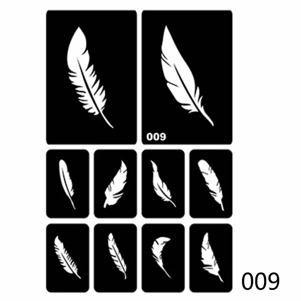 Трафарет для временной хны Татуировка: новый дизайн для тела и рук для девушек