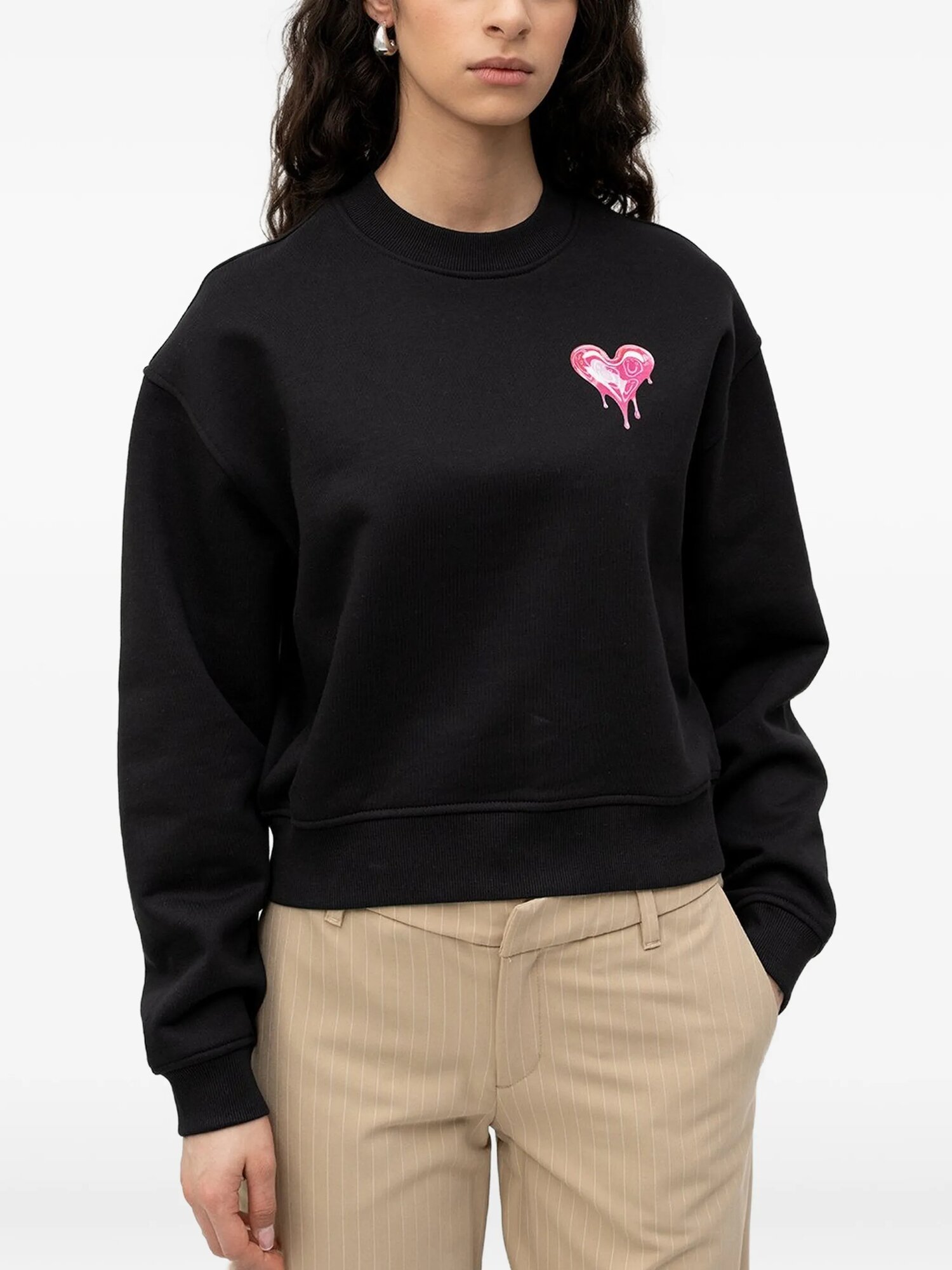 Толстовка Heart motif sweatshirt