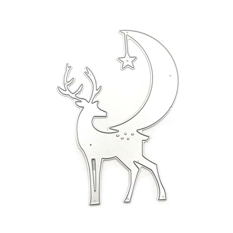 Металлические шаблоны «Рождественский олень»