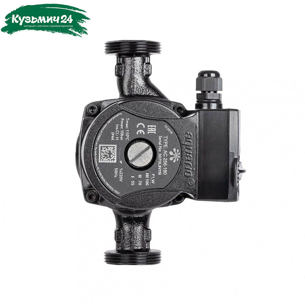 Циркуляционный насос Aquario AC 256-180 1х220V 50Hz с гайками