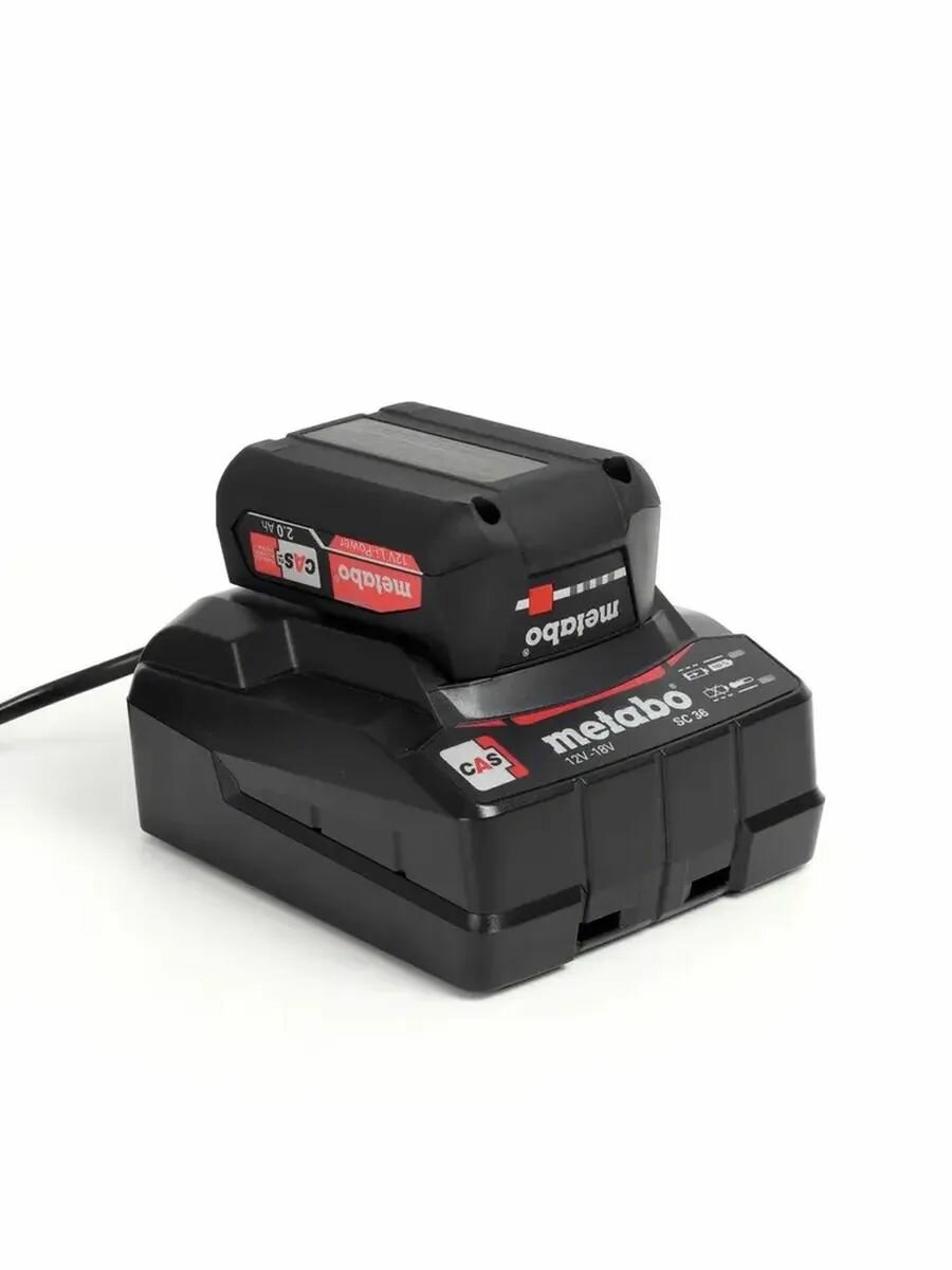 Зарядное устройство Metabo SC 36, 12-18 В, 3 А, для Li-ion и LiHD аккумуляторов CAS (27048001) — фото 1