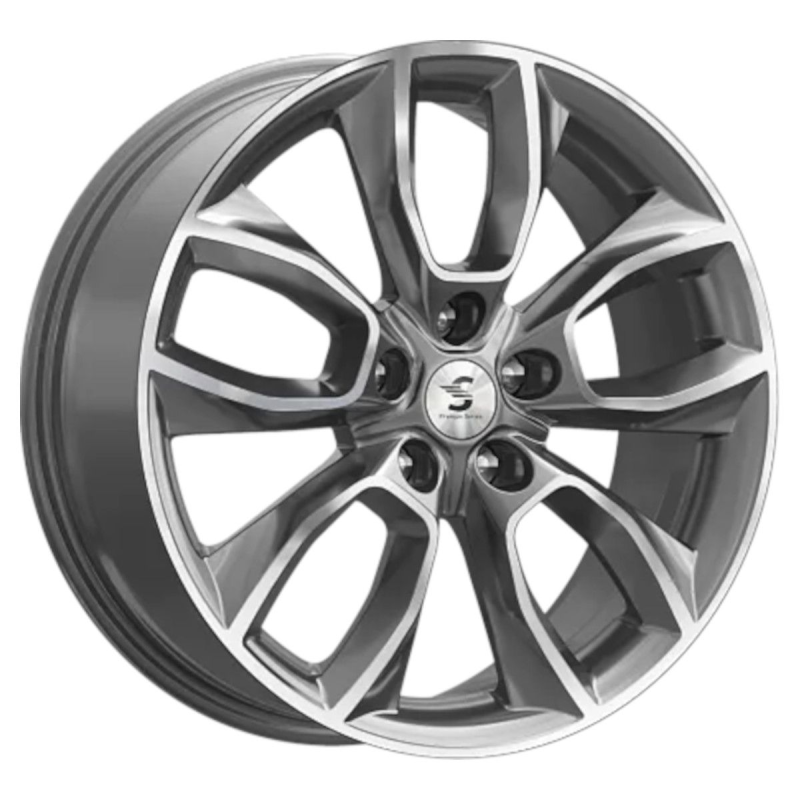 Диск колесный Premium series КР001 (Hongqi H5 II) 7,0x18 5x114,3 Dia67.1 ET45 цвет Diamond_gloss_graphite
