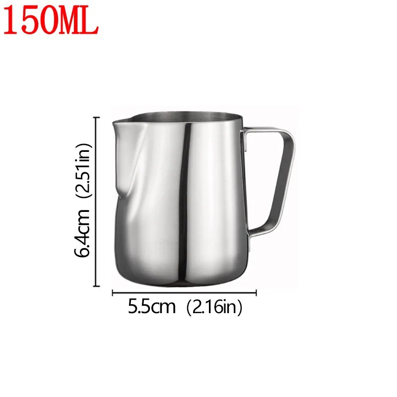 Кувшин для молока 150ml из нержавеющей стали