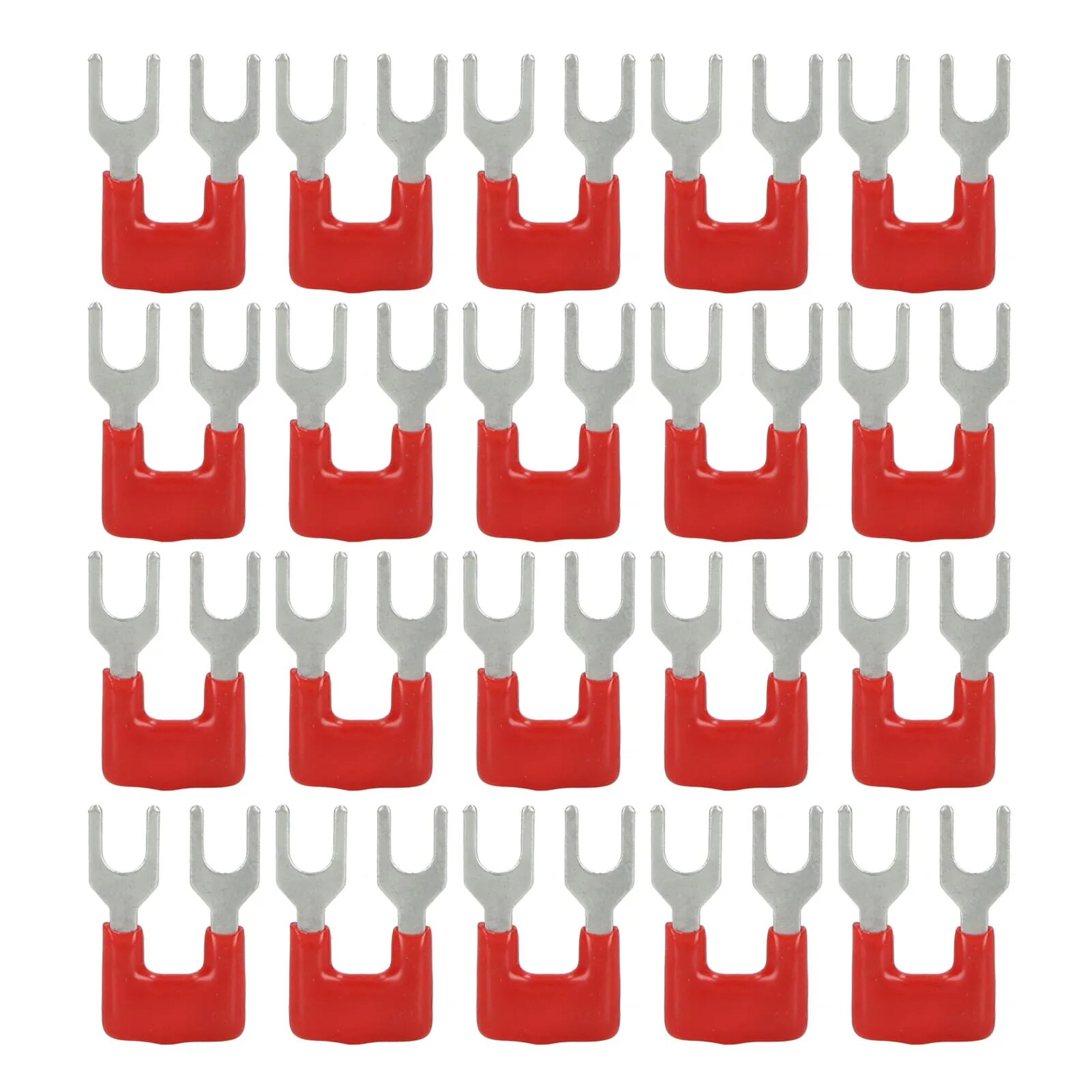 Клеммные колодки-перемычки медные 400В 15А Красный