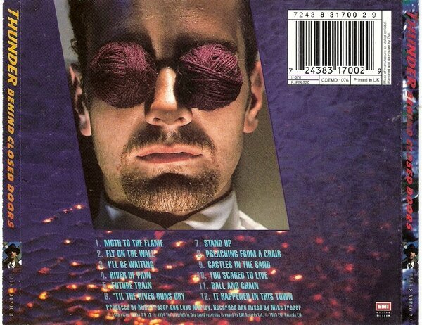 Компакт-диск Thunder: Behind Closed Doors (1 CD) — фото 1
