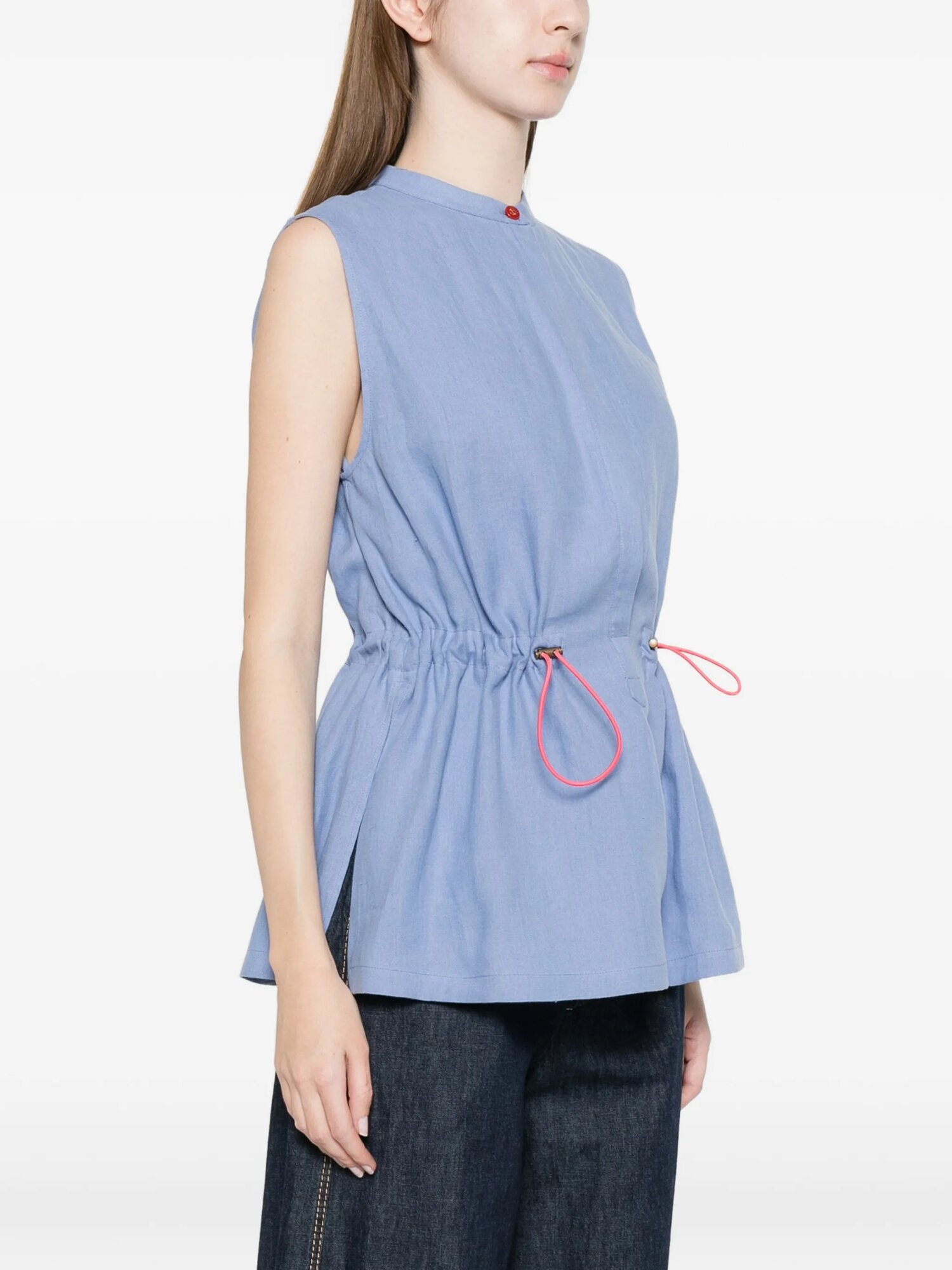 Топ GIORGIO ARMANI Drawstring top, размер 44 — фото 1