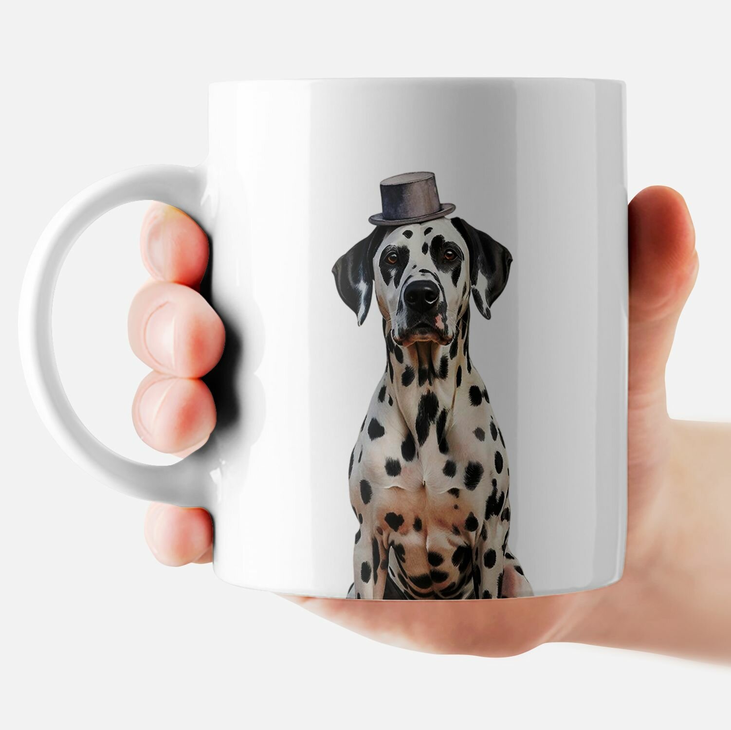 Кружка "Далматинец в шляпе"