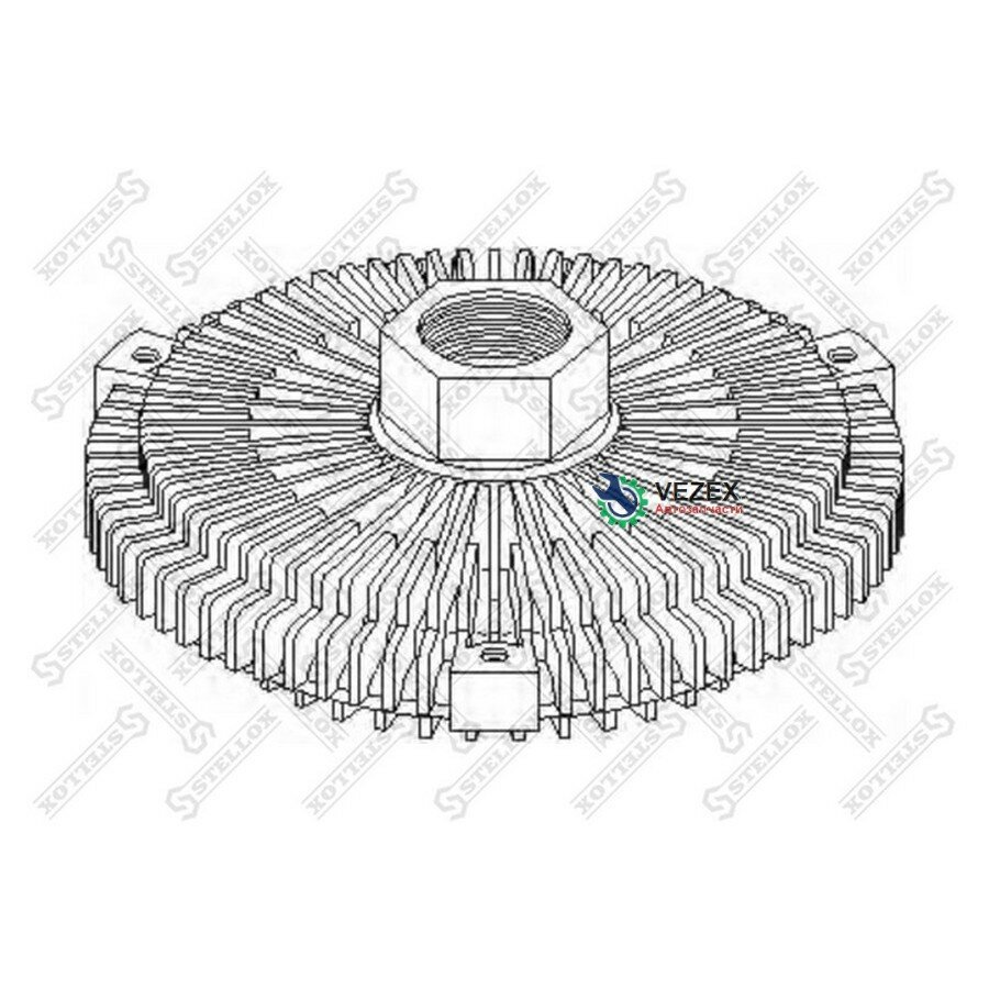 STELLOX 3000413SX муфта вентилятора!\ MB W163/W210 2.0-2.3 M111 95>