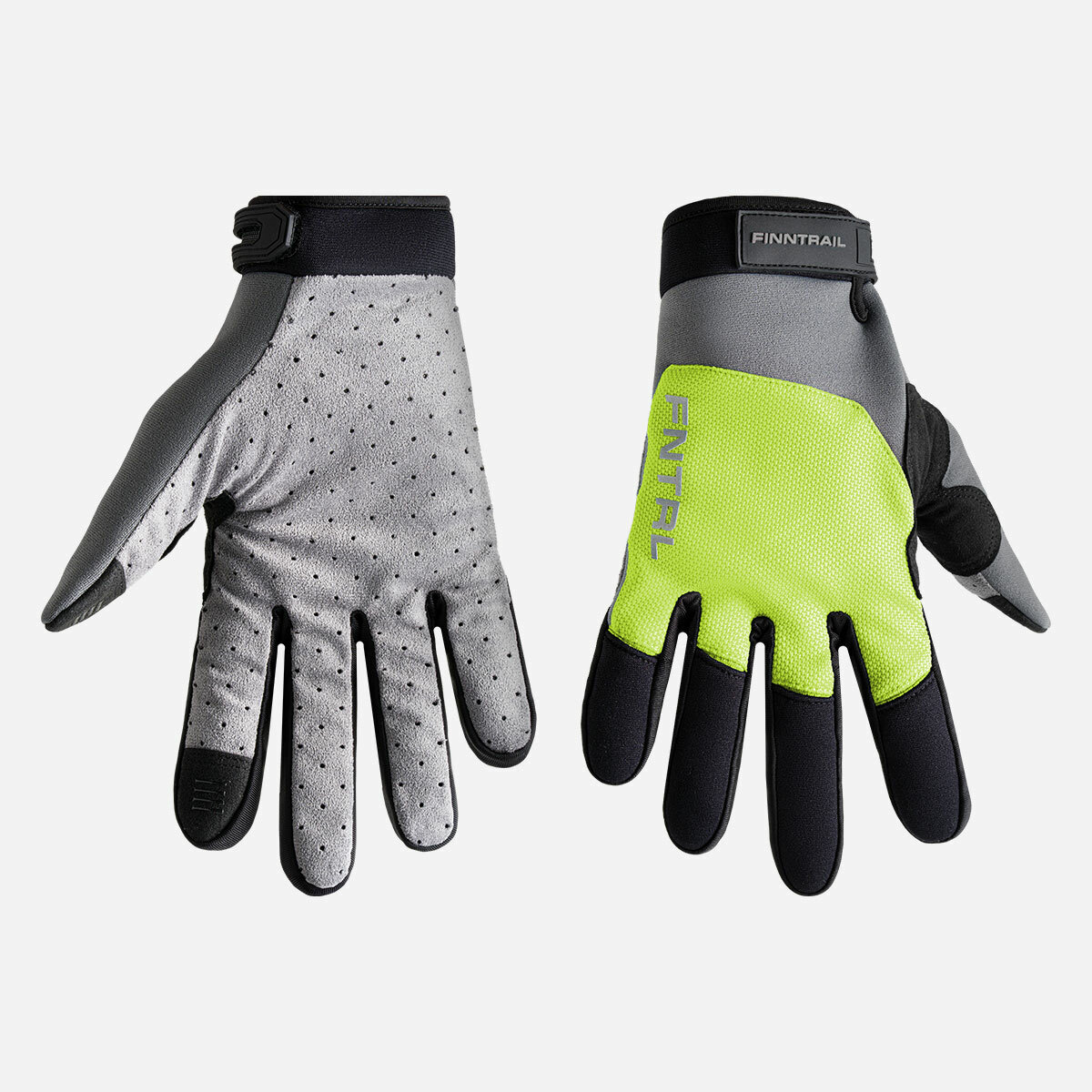 Перчатки Finntrail "Atom", сенсорные, текстильные, для бездорожья