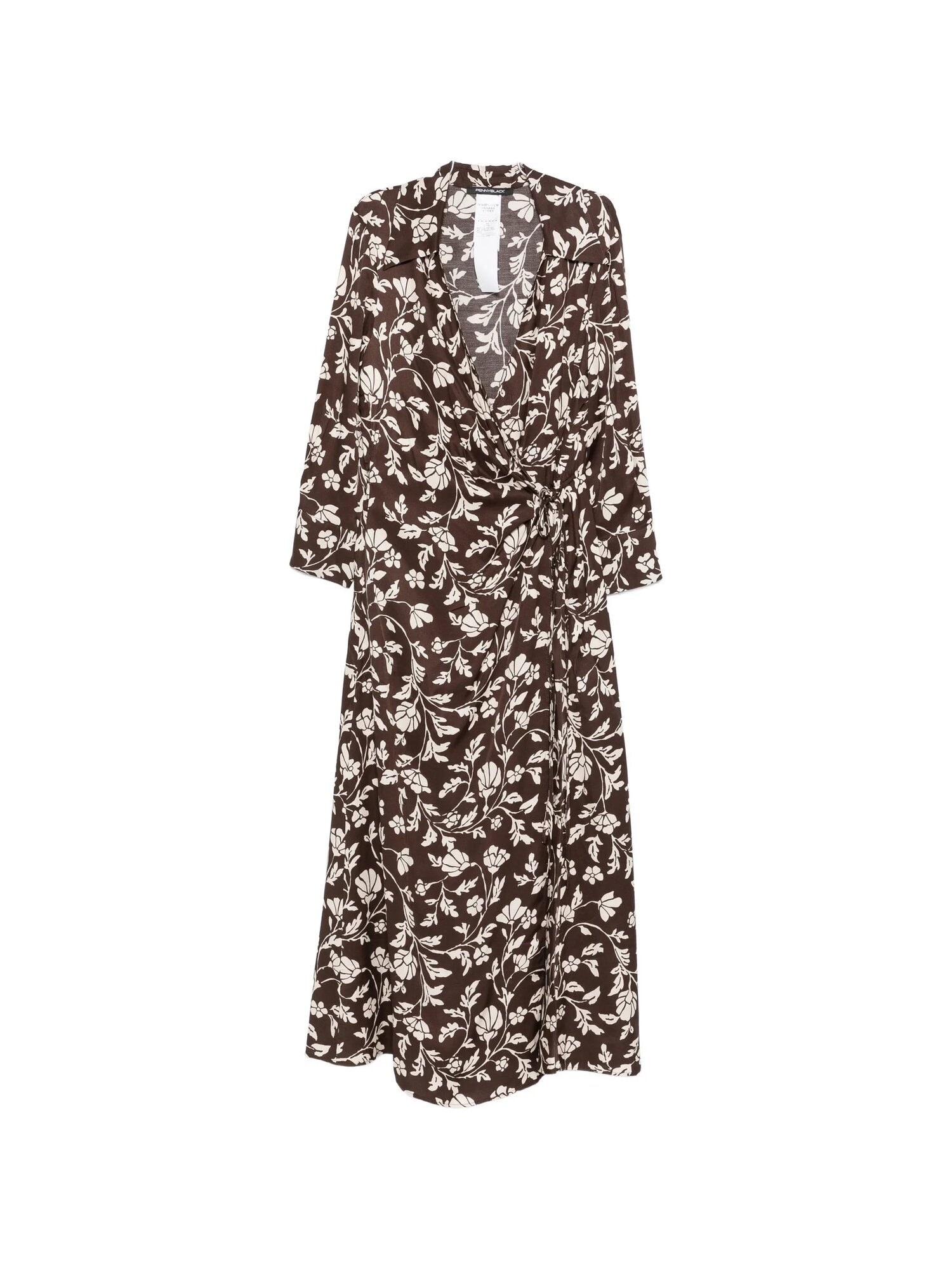 Платье Floral-print midi dress