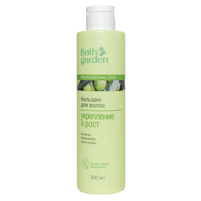 Бальзам для волос Bath Garden Укрепление и Рост, 300 мл