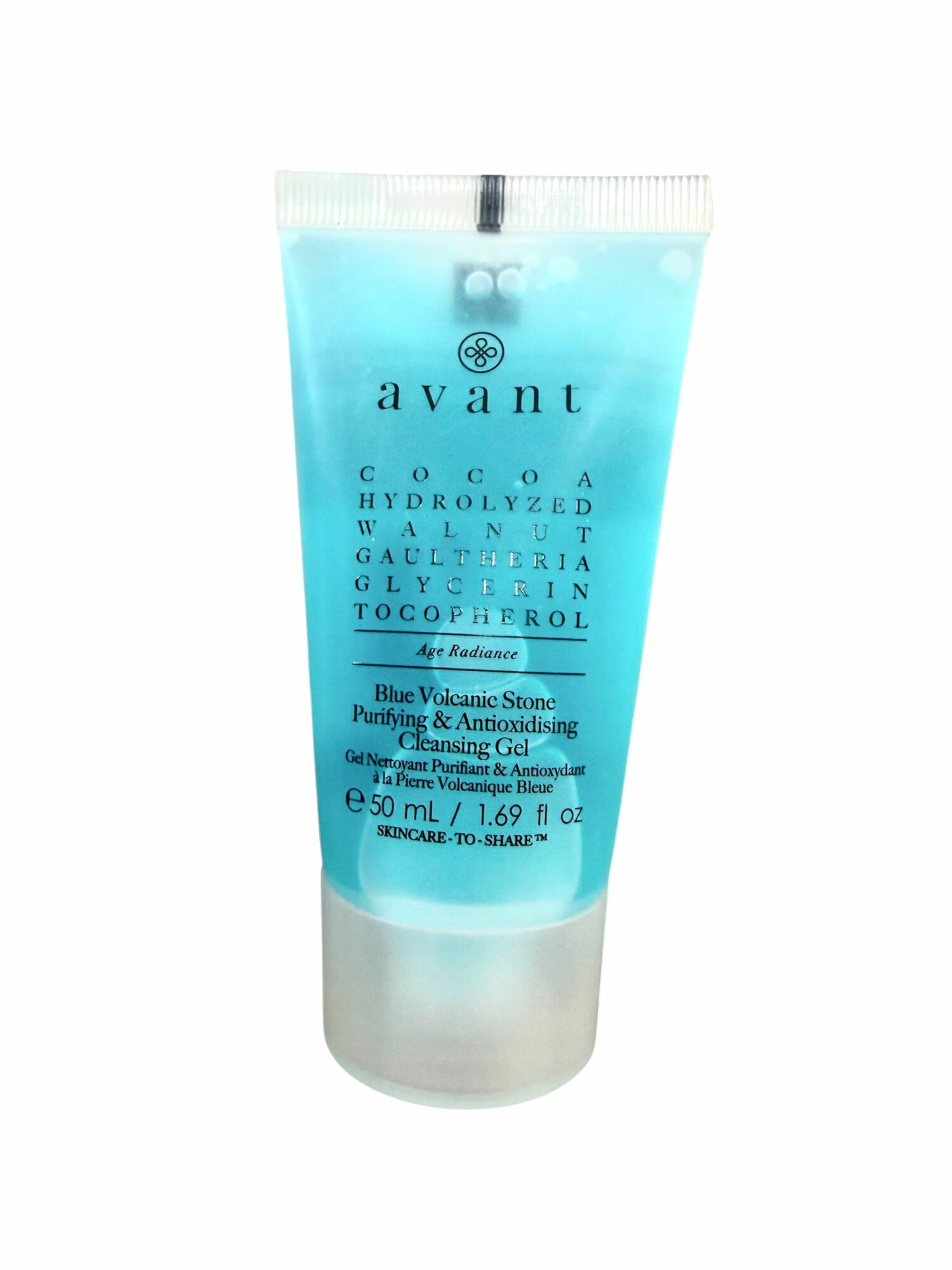 Avant мини Очищающий гель для умывания Blue Volcanic Stone Purifying & Antioxidising Cleansing Gel 50 ml