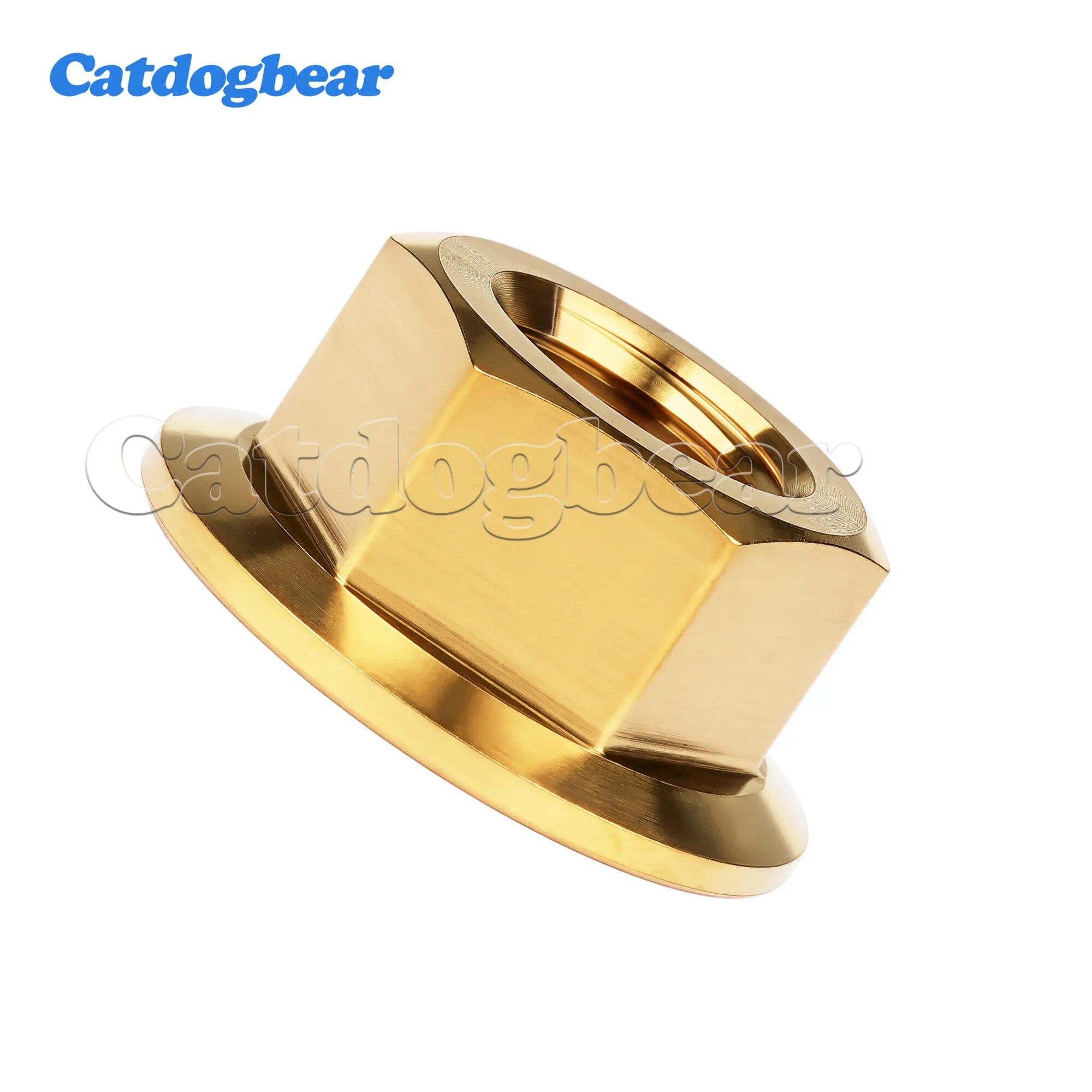 Титановые гайки Catdogbear M5-M16 М5 (постельное белье), Gold