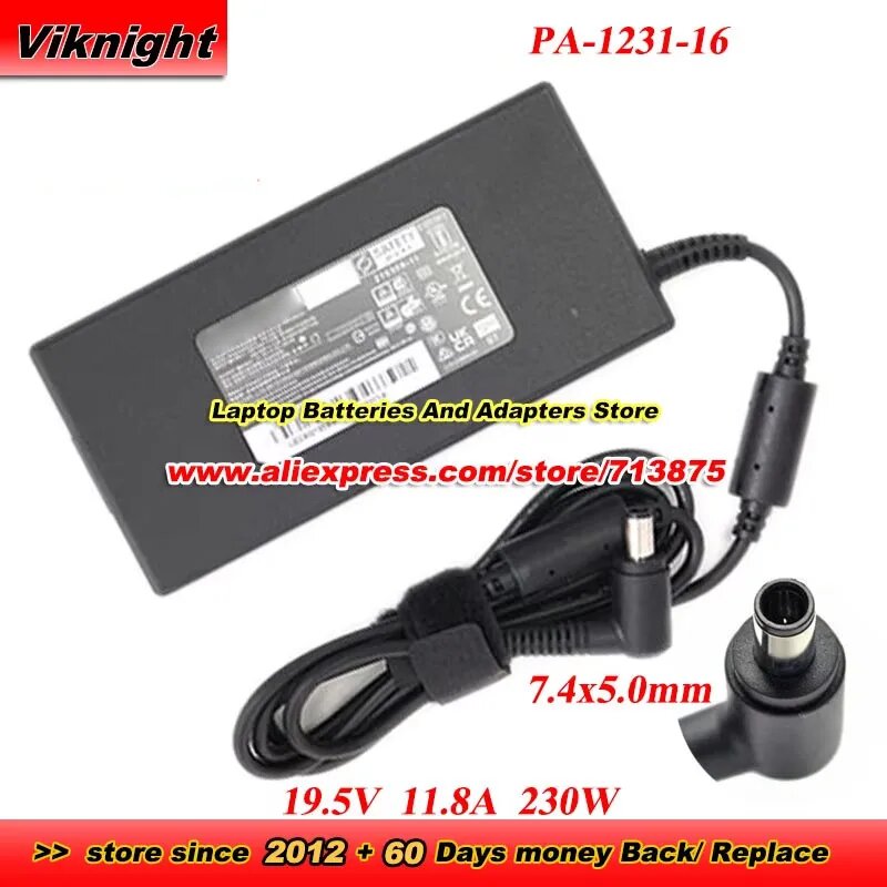 Сетевой адаптер PA-1231-16 230Вт для игрового ноутбука EU