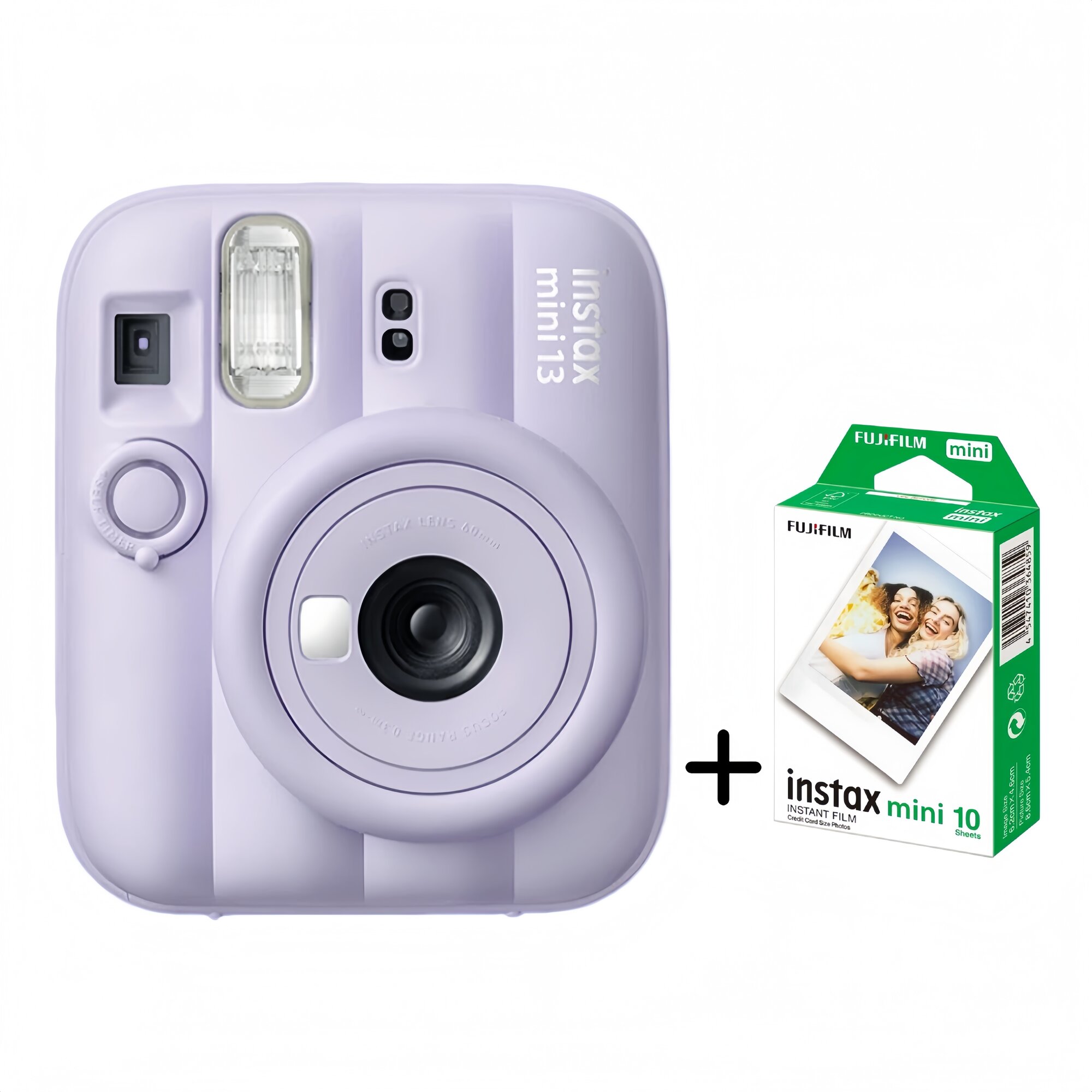 Fujifilm Instax mini 13(Включает 10 фотобумаг) Фотоаппарат моментальной печати Fujifilm Instax mini 13 Dreamy Purple