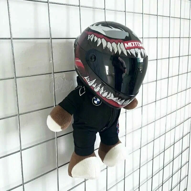 Плюшевая игрушка с шлемом, 30 см.