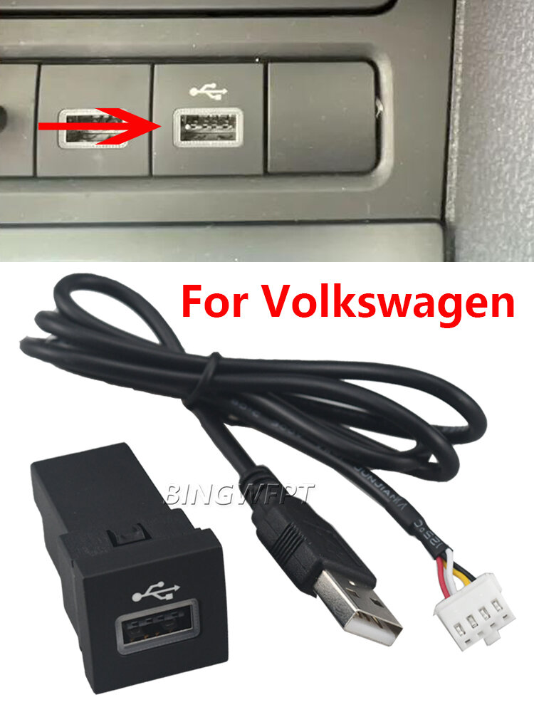 Кнопка на приборной панели арт. Автомобильный USB-входной адаптер, аудио-радио, u-диск, вспышка, интерфейс, музыкальный