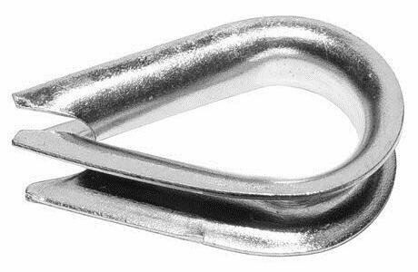 Креп-комп Коуш для стальных канатов DIN 6899 м4 Фасовка 200шт кск4ф