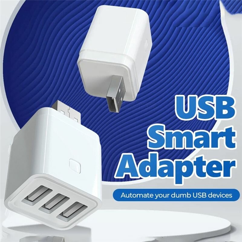 0Z5E-Tuya Smart Zigbee 3 USB-Адаптер-Переключатель Мини-USB-Адаптер Питания 5 В