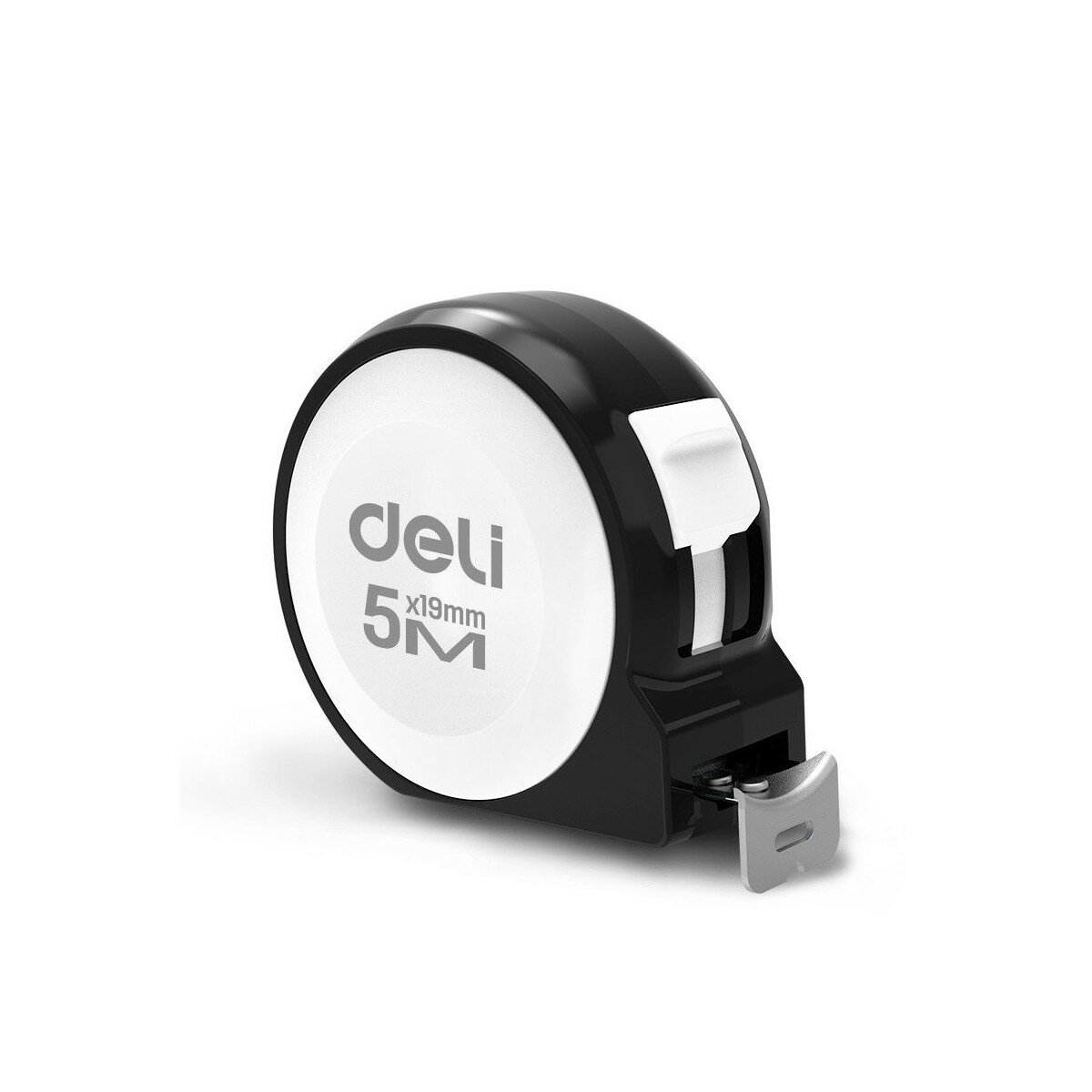 Измерительный и разметочный инструмент Deli Рулетка "Home Series White" Deli H8005A || 5м х 19мм, эксклюзивный дизайн уц-3-1