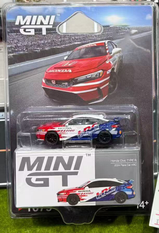 Машинка TSM MINI GT MODEL 1:64 #1079 Honda Civic TYPE R Blister Packaging Die-cast Alloy Model Collection Toy Children Gifts