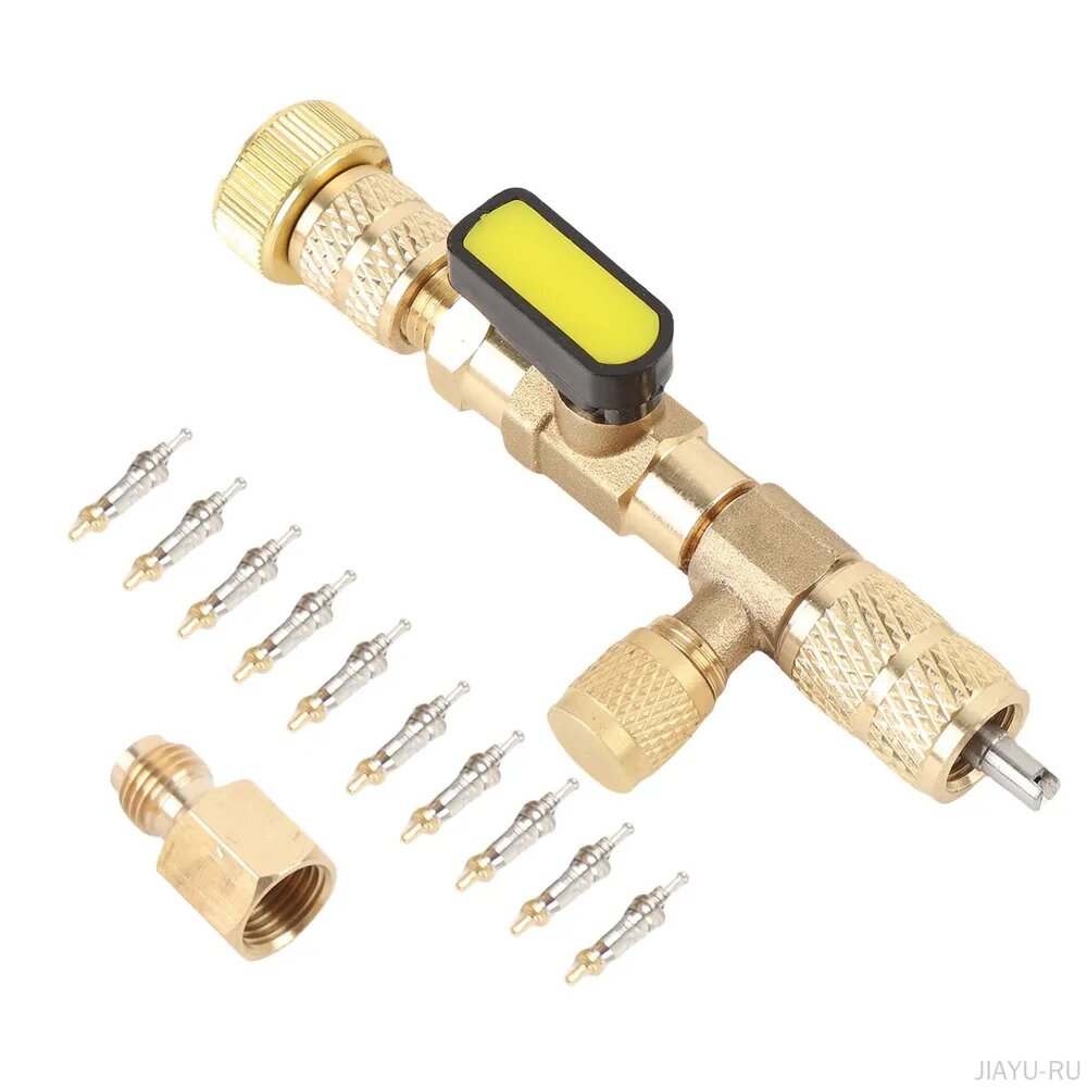 Kiboule Вентиль для автокондиционера, арт. HVAC-KIT-04RUS для автокондиционера, латунь