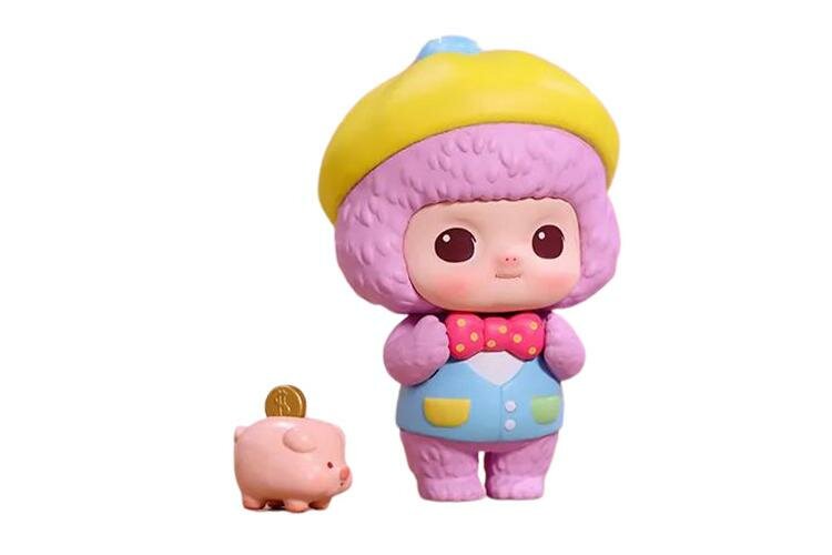 Коллекционные мини-фигурки унисекс POP MART MINICO My Toy Party Collection, Confirmed-Piggy Savings Jar (Open)