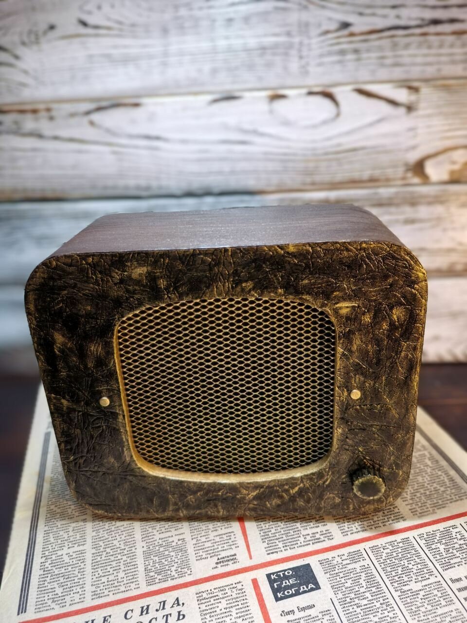 Bluetooth колонка на базе громкоговорителя "Нева"
