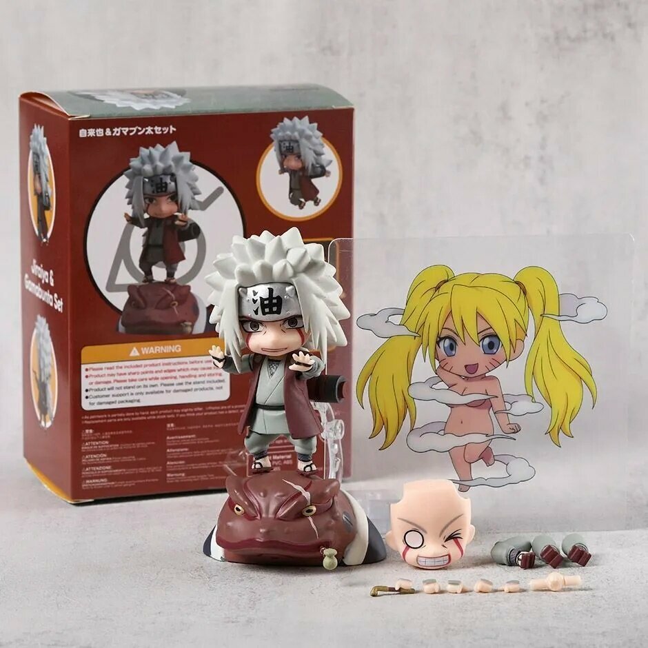 Аниме фигурка Наруто Джирайя нендроид NARUTO Jiraiya 886 (10cm)