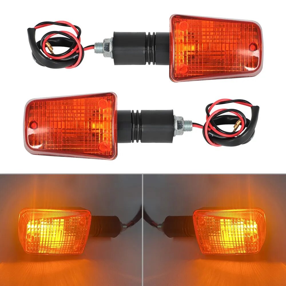 2 шт. указатель поворота для Suzuki DR125 DR200 DR250S DR350S RF600 DR650 GSXR750 RF900 GSXR1100