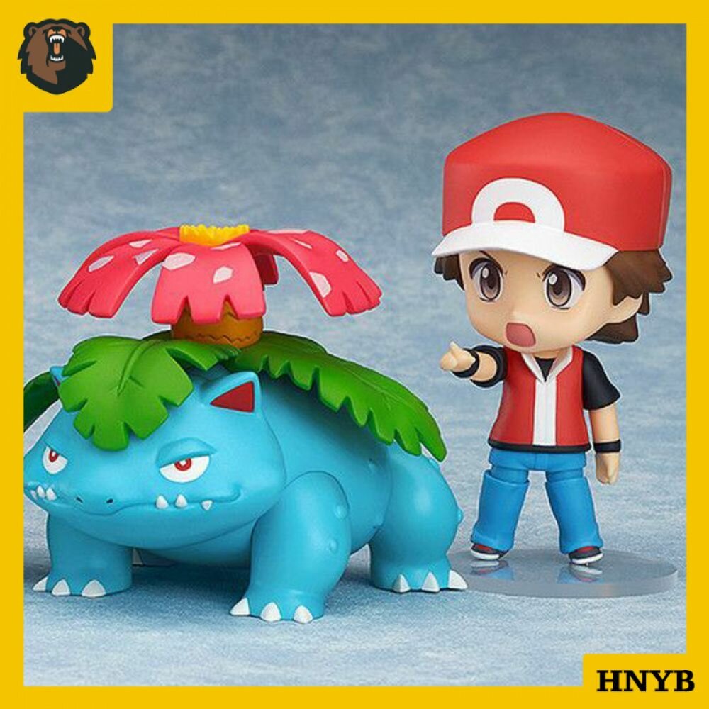 Фигурка Тренер покемонов Красный с Венузавр / Pokemon Trainer Red with Venusaur Подарки для болельщиков (10 см) 425B