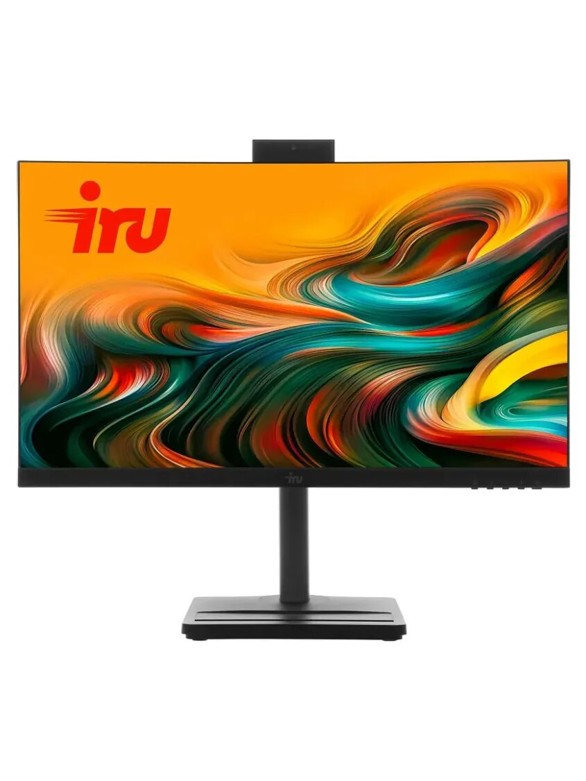 Моноблок 24.5" iRu Tactio 24ID 2115889 i5-1235U/16Gb/512Gb SSD/UHD Graphics/1920x1080/WiFi/BT/Cam/Win11Pro/black