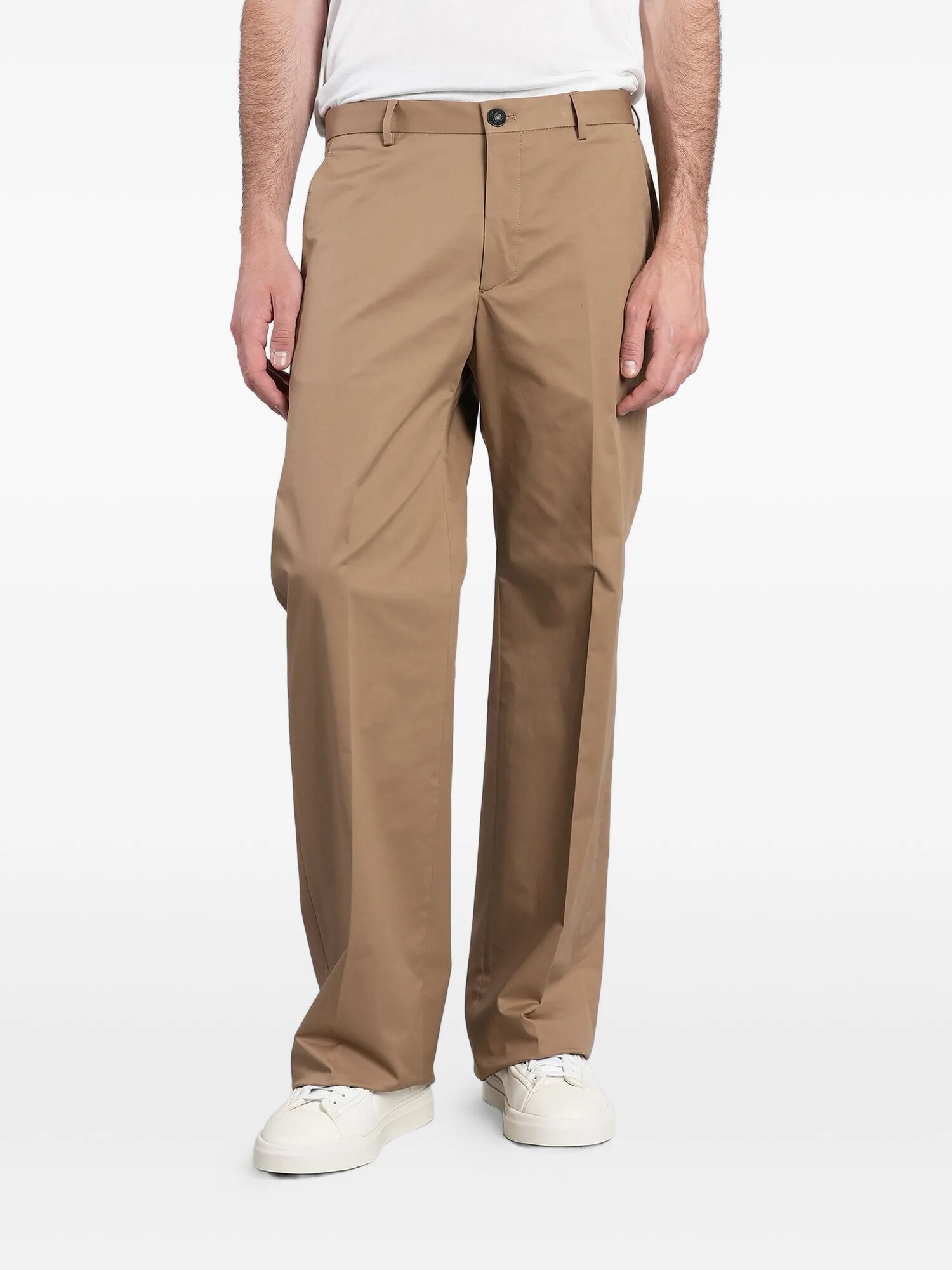 Брюки Pressed-crease tailored trousers