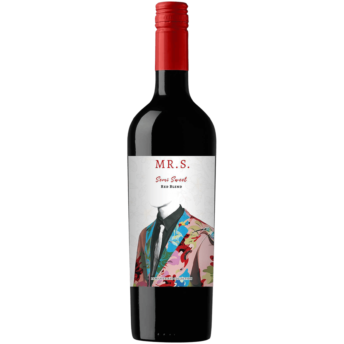 Вино Mr.S. Red Blend красное полусладкое 0,75 л
