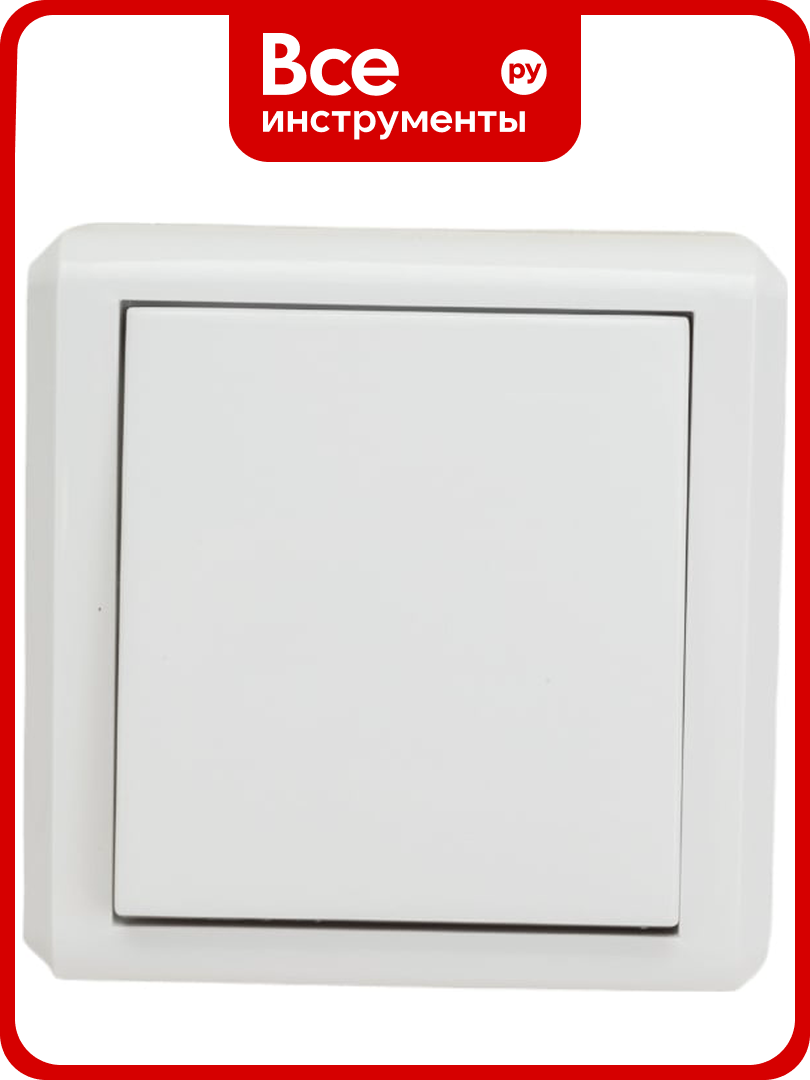 Выключатель Мега одноклавишный Metronex Electric FVK030101BEL