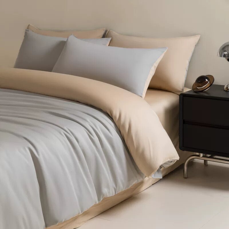 Комплект постельного белья MUJI Class A из длинноволокнистого хлопка, 4 предмета, 100S, высококачественный комплект из