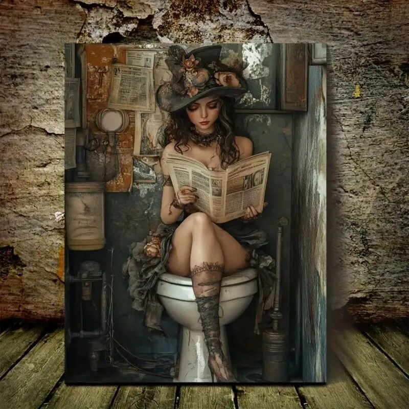 Девушки в стиле пин-ап, ретро-постер, табличка на жести 20x30cm