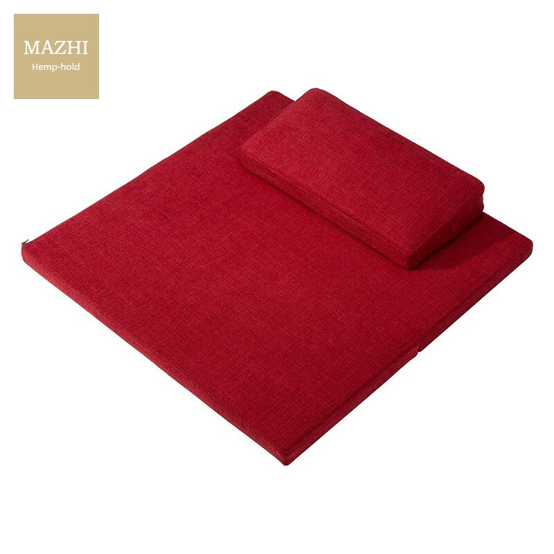 Коралловая простая подушка для медитации 70x70x4 см, одиночная нижняя подушка для йоги и занятий зен