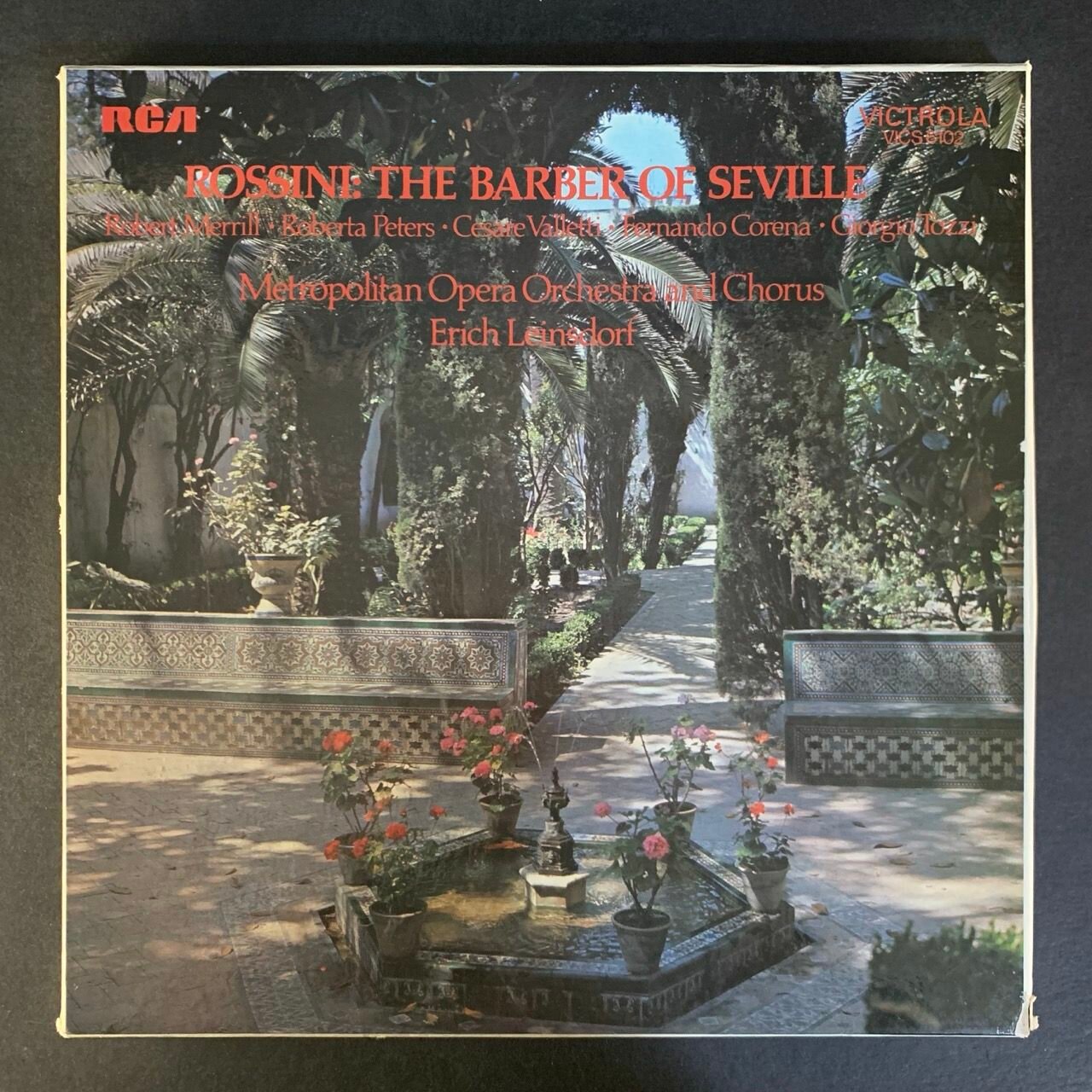 Rossini - The Barber Of Seville (Box Set, 3LP) (б/у виниловая пластинка)