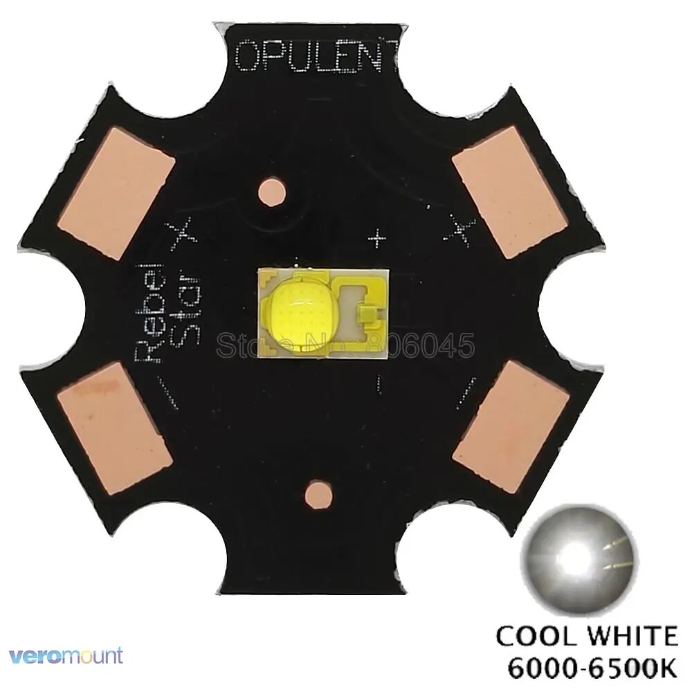 Светодиод Rebel Star Cool White 6000-6500K