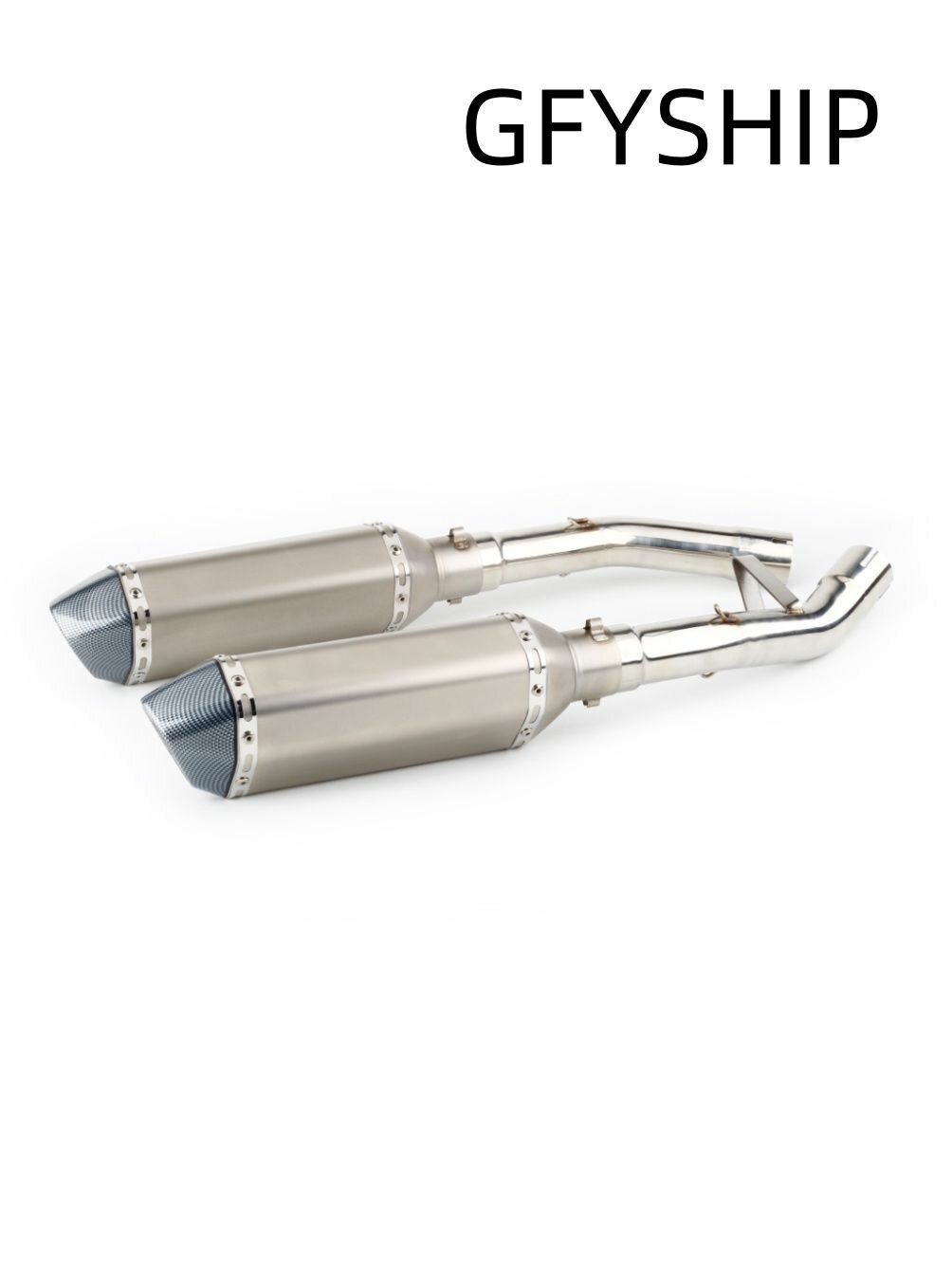 Средняя часть выхлопной трубы мотоцикла Для Yamaha FJR 1300 2001-2020