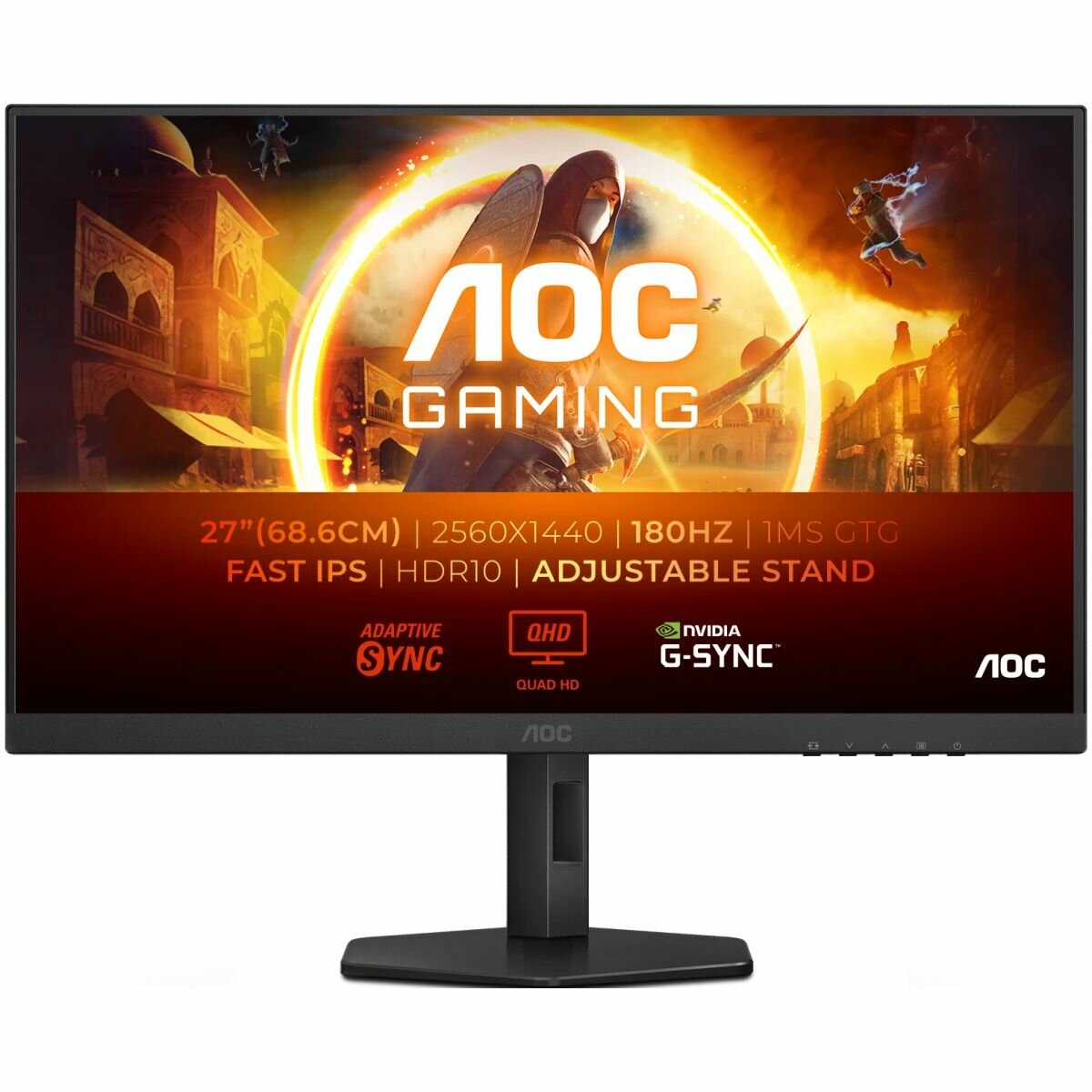 AOC 27 Монитор Q27G4X IPS, 2560x1440, 180 Гц