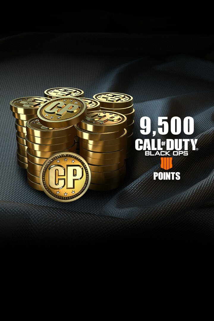 9,500 Call of Duty: Black Ops 4 Points (CoD) — Xbox Series X|S, Xbox One — Цифровая версия