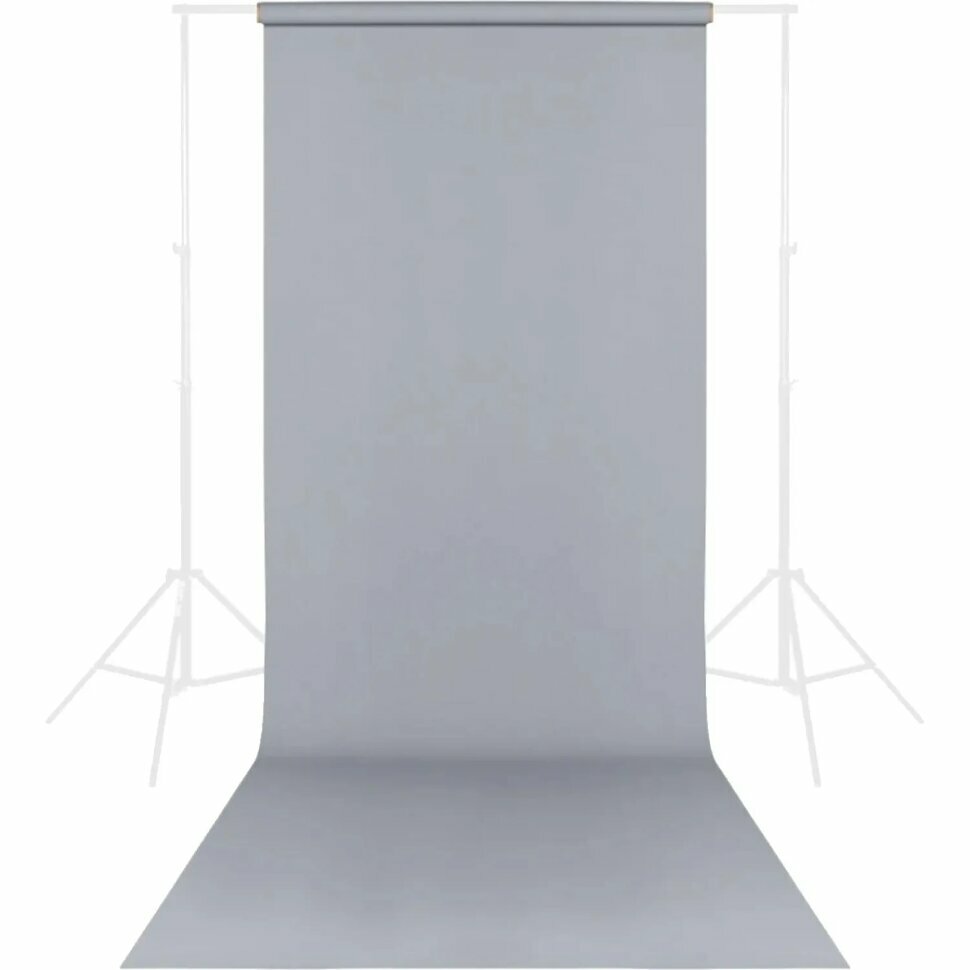 Фон бумажный Raylab 017 Light Grey Светло-серый 2.72x11 м, 2199661