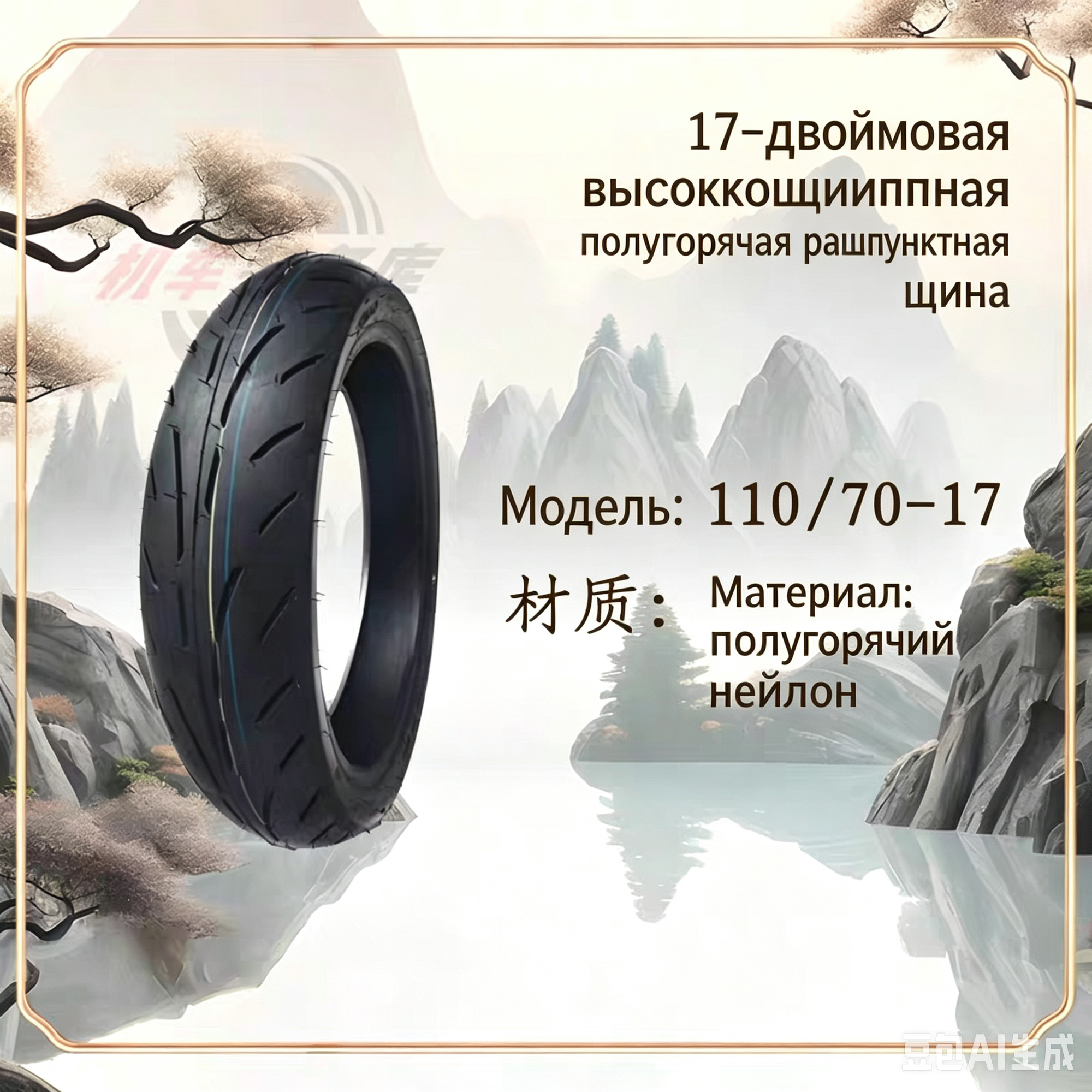 Мотошина 110/70-17 Мотошины 110/70 R17 54 S