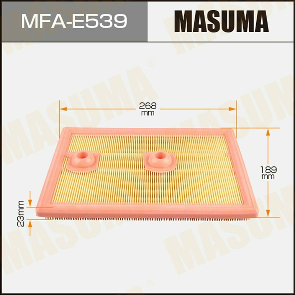 Фильтр воздушный AUDI A1 MASUMA MFA-E539
