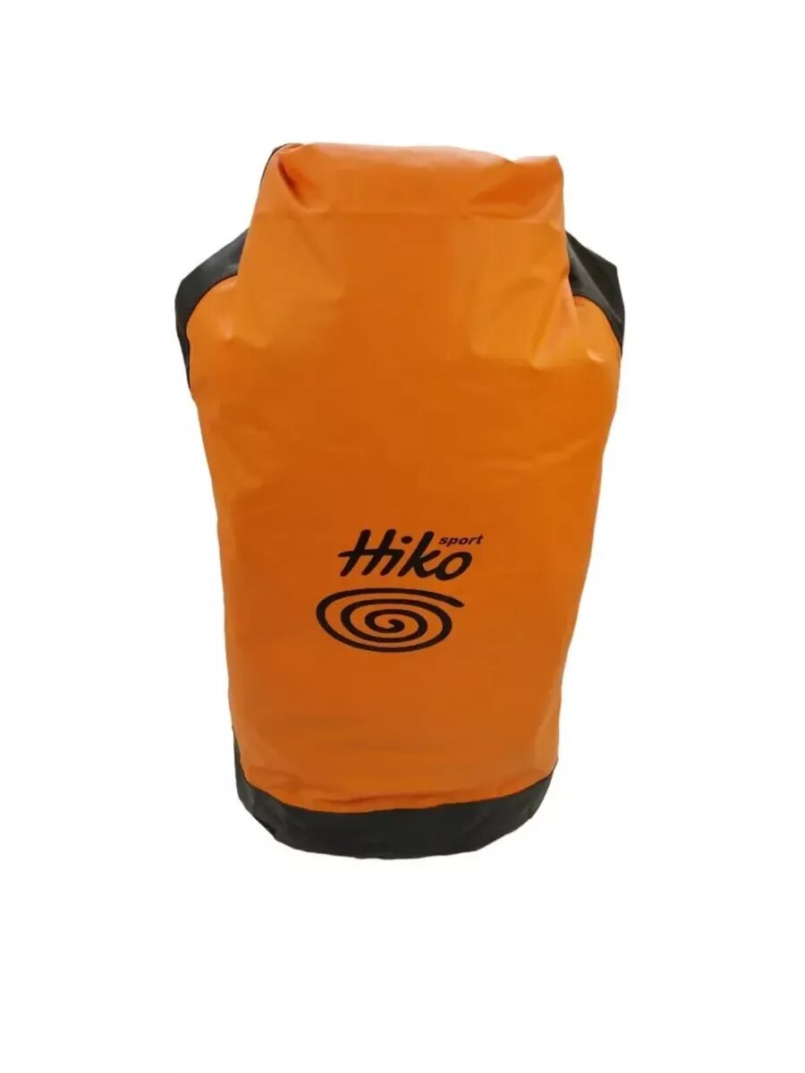 Рюкзак Hiko Sport, водонепроницаемый, 50 л, оранжевый/черный
