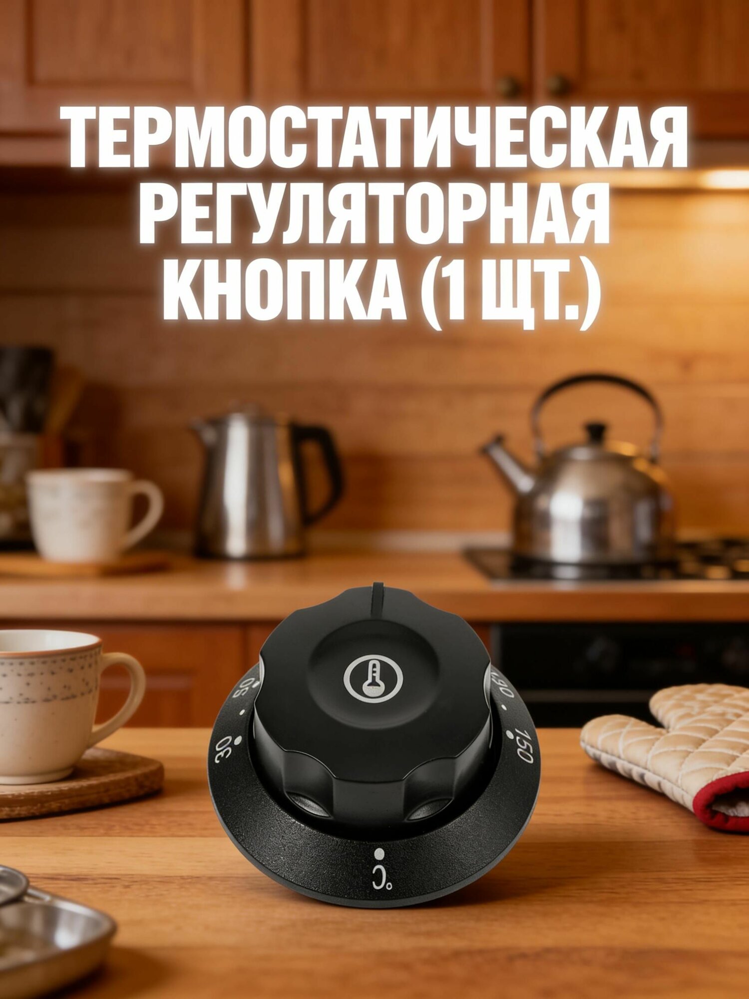 1 Шт Ручка Температурного Регулятора, Из Пластика, Для Домашней Техники